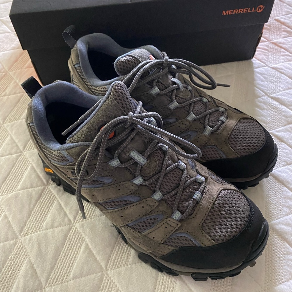 Merrell Women’s 10.5 Moab 2 Wtpf Granite Color Hiking… - Gem